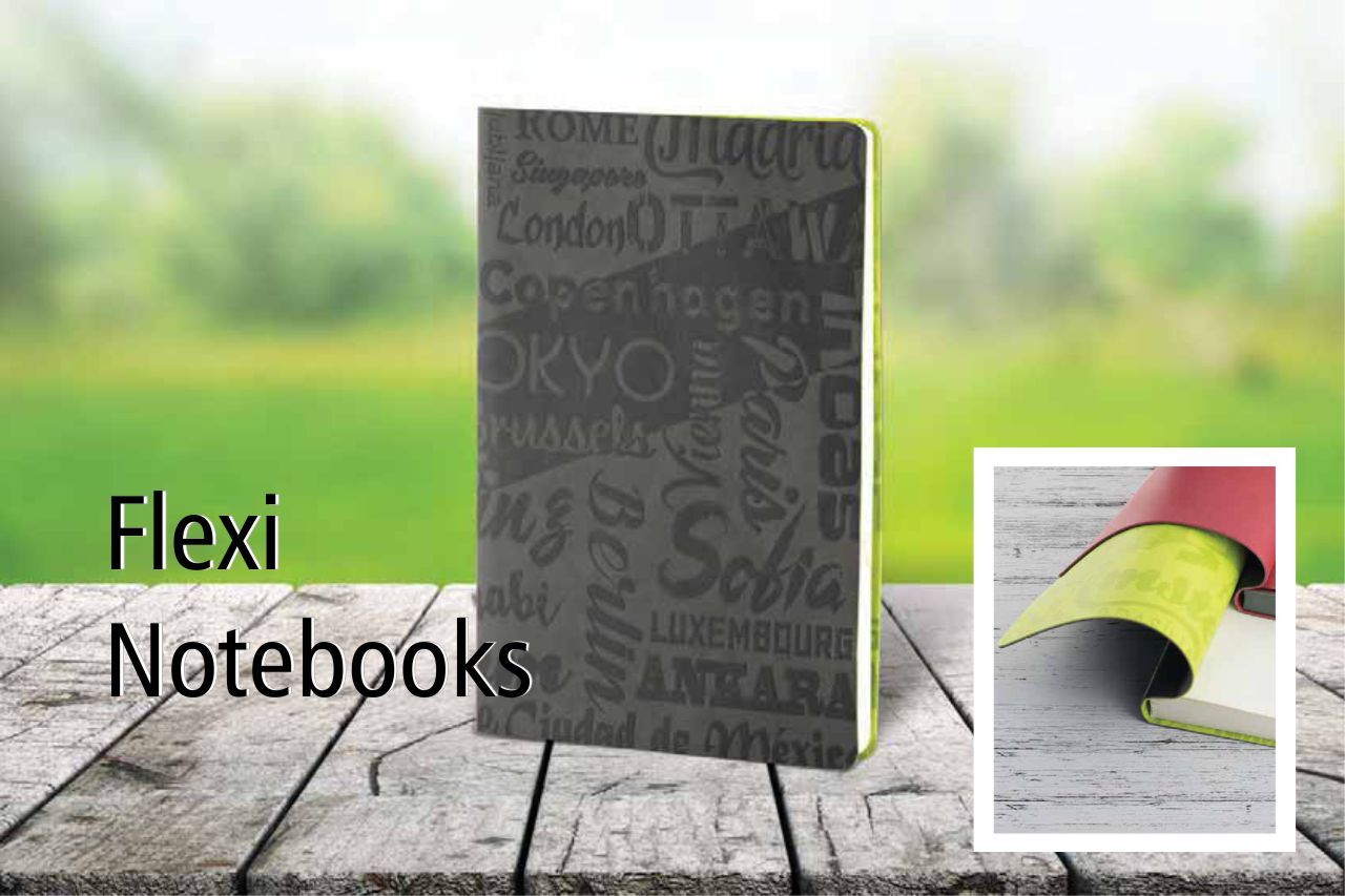 Flexi Notebooks are the best and easy to handle books | BRANDTAG